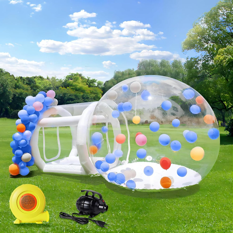 EJIA 10ft Inflatable Crystal Igloo - Ultimate Fun House for Parties ...