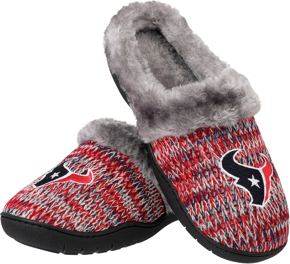 Comfortable FOCO Women's Slide Slippers with NFL Team Logos – GearMustHave