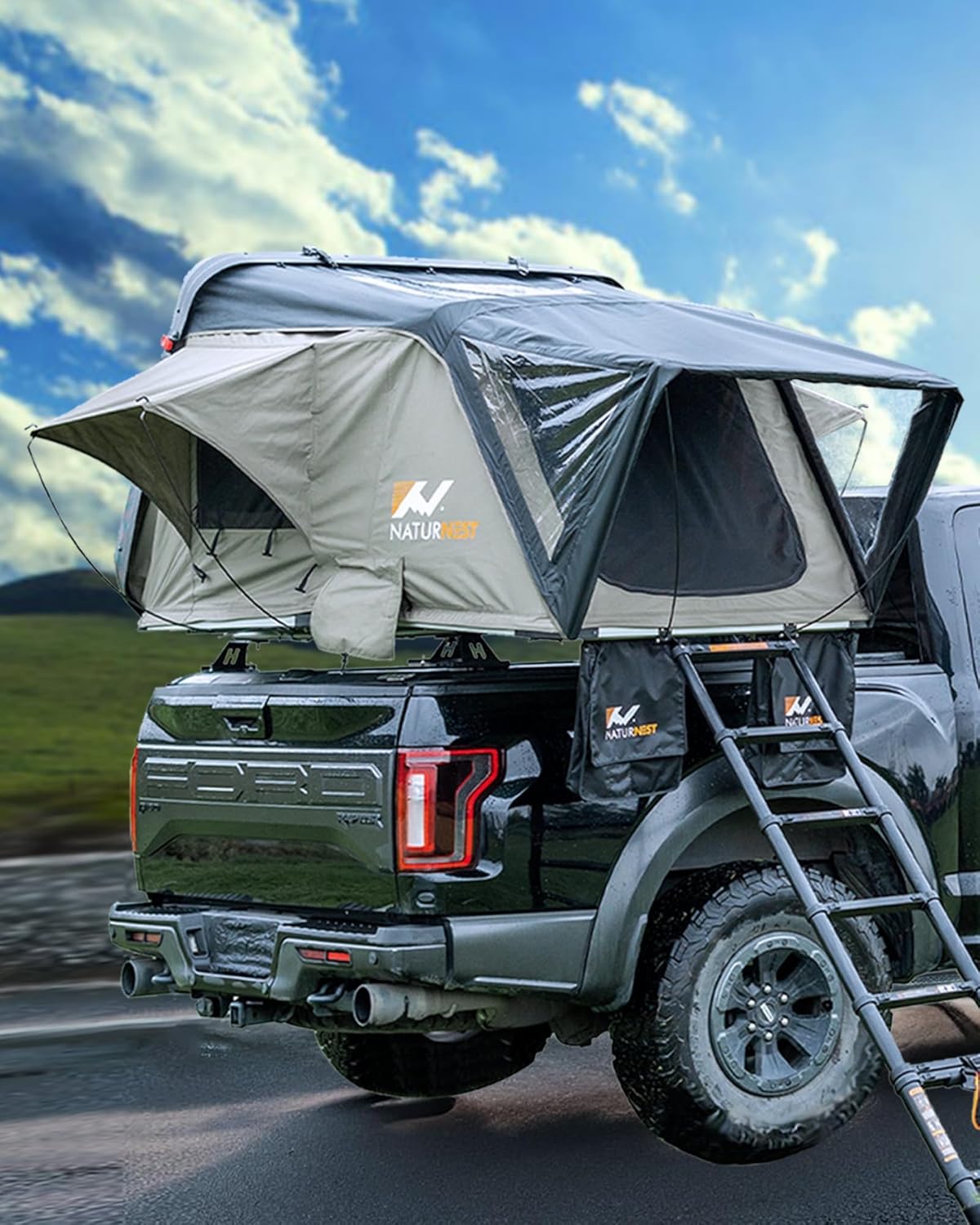 Naturnest Hard Shell Rooftop Tent: Ultimate Overland Camping – GearMustHave