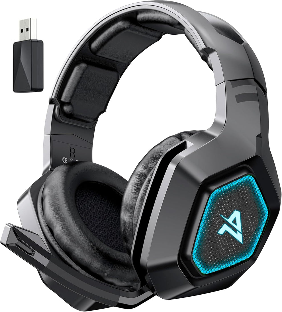 Aimzone Wireless Gaming Headset - Immersive 7.1 Surround Sound ...