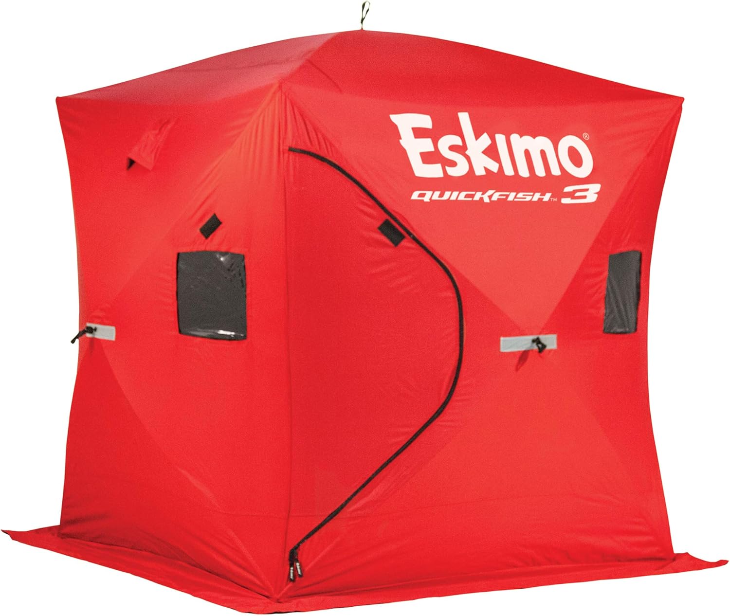 Eskimo Quickfish 3 Pop-Up Ice Fishing Shelter - Roomy 3 Person Hub ...