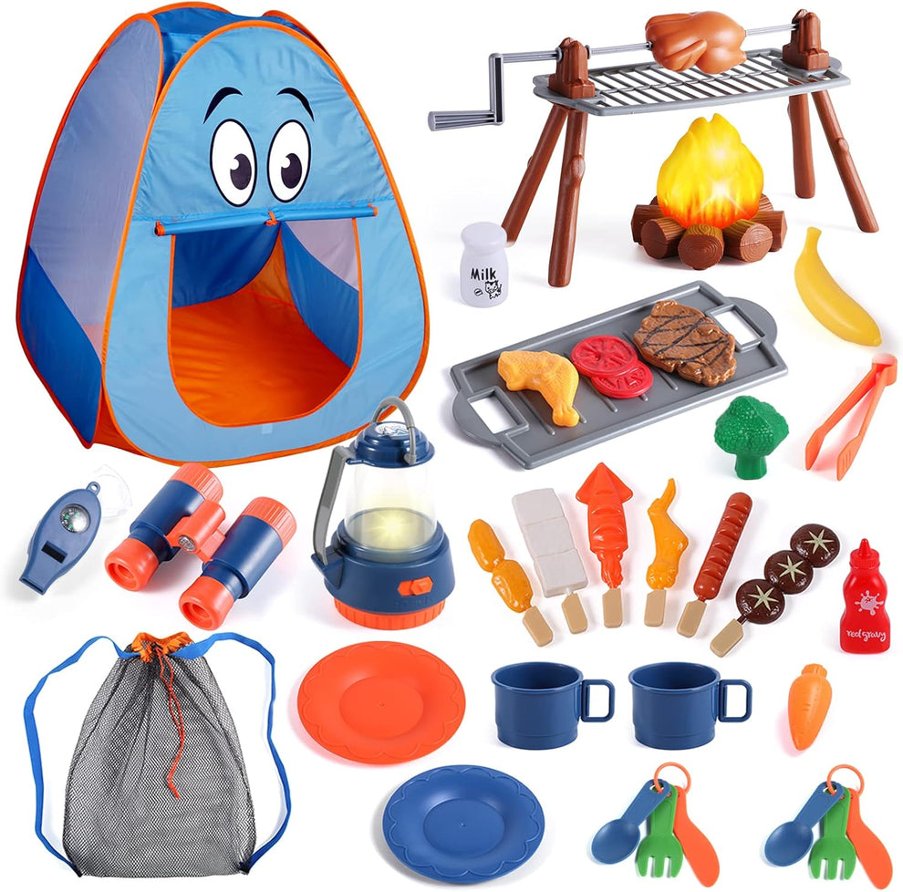Kids Camping Tent Set - Pretend Play Fun! – GearMustHave