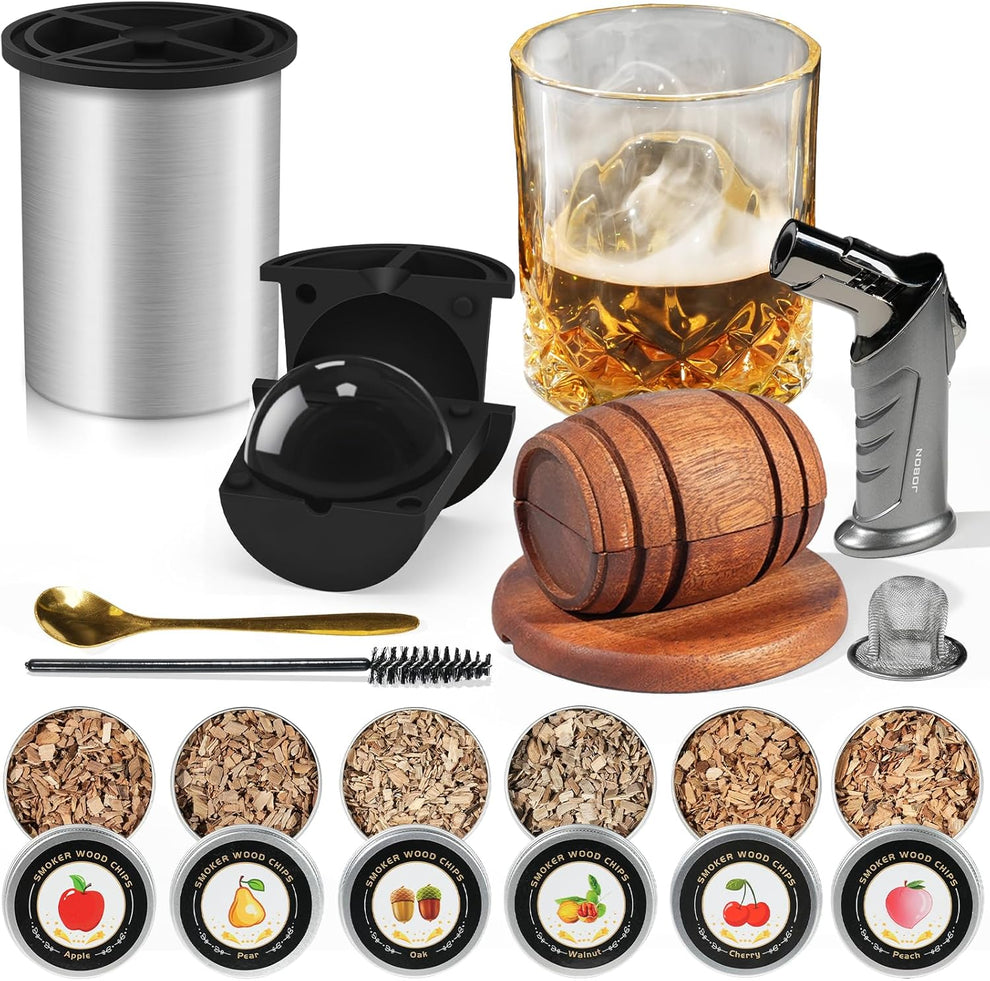 Premium Whiskey Smoker Kit - Infuse Flavor with Style! – GearMustHave