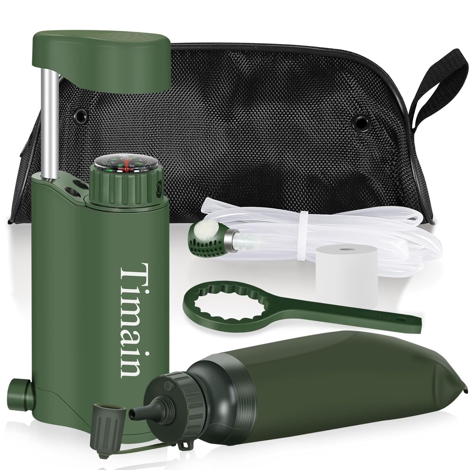 Timain Portable Water Filter Pump - Pure Water Anywhere – GearMustHave