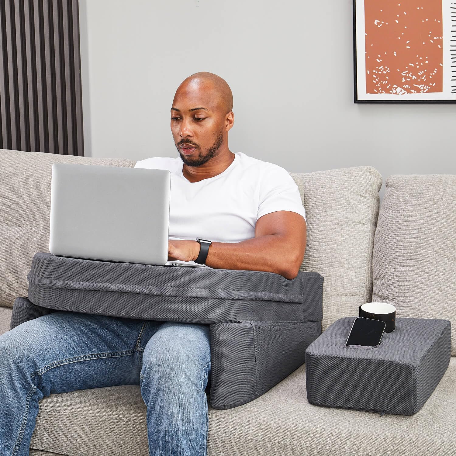 Comfy Laptop Lap Desk - Work & Play in Comfort! – GearMustHave