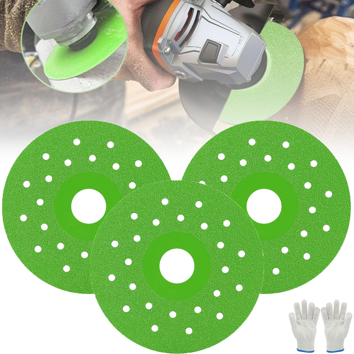 Premium Glass & Tile Cutting Disc - Rock Slab Grinder – GearMustHave