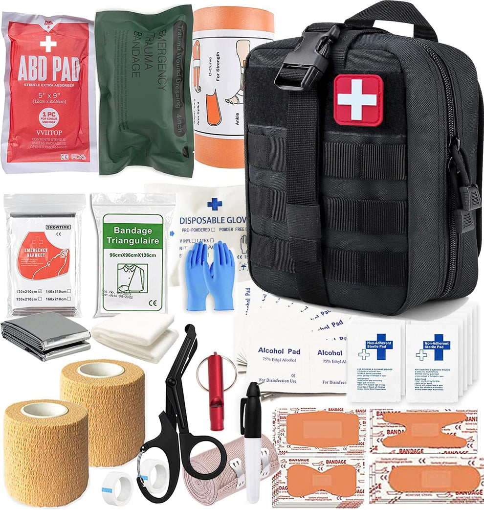 Emergency Trauma Kit with Tourniquet by Vviitop – GearMustHave