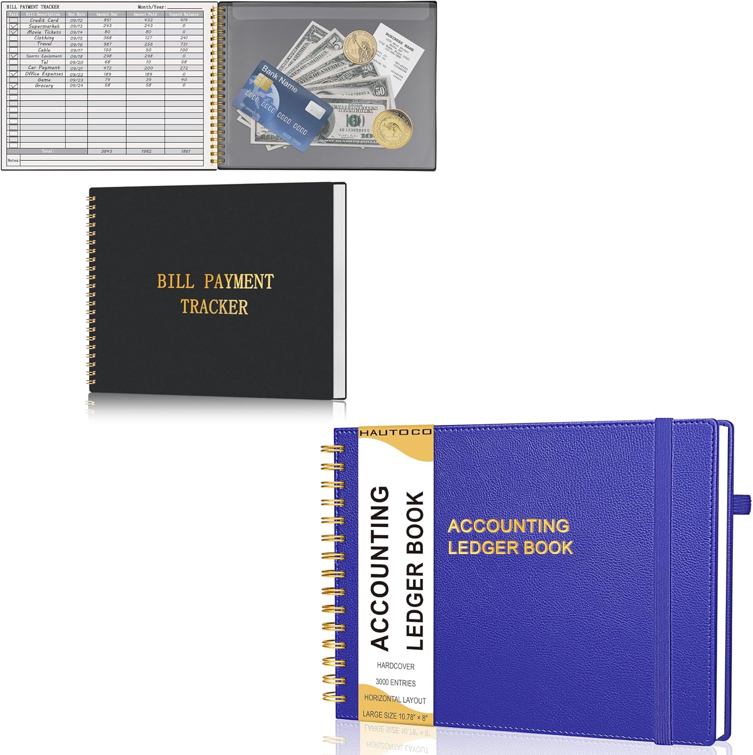 HAUTOCO Monthly Bill Tracker & Ledger Book – GearMustHave