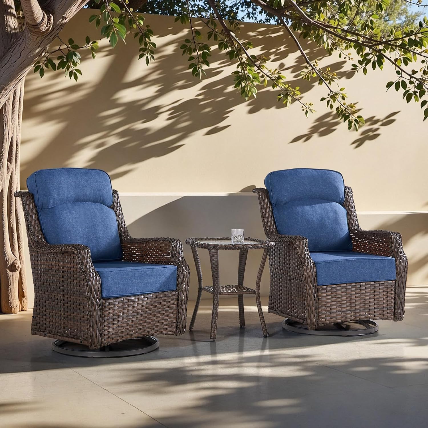 Swivel Rocker Chairs Set - Ultimate Comfort! – GearMustHave