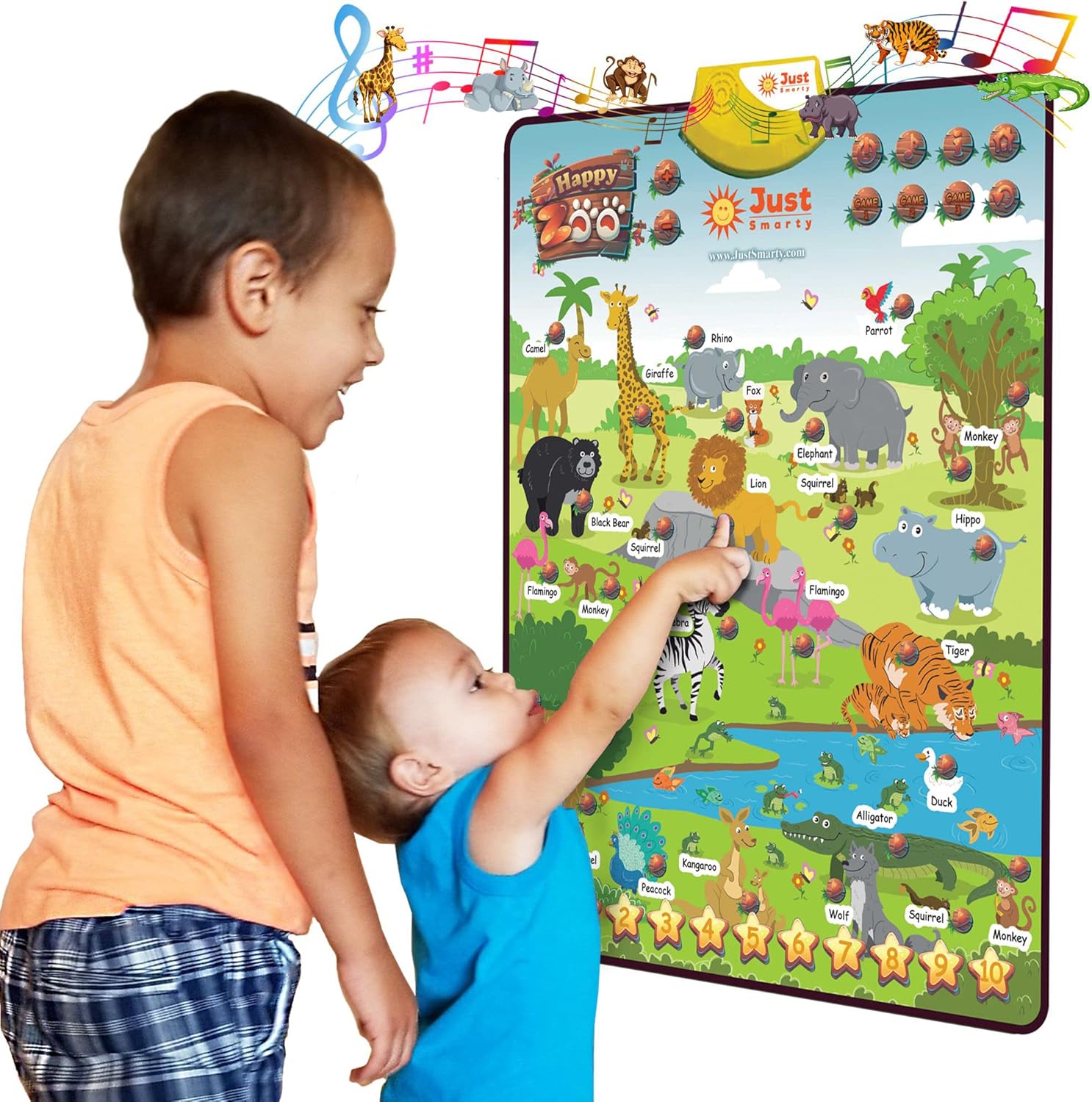 Just Smarty Zoo Animals Learning Kit – GearMustHave