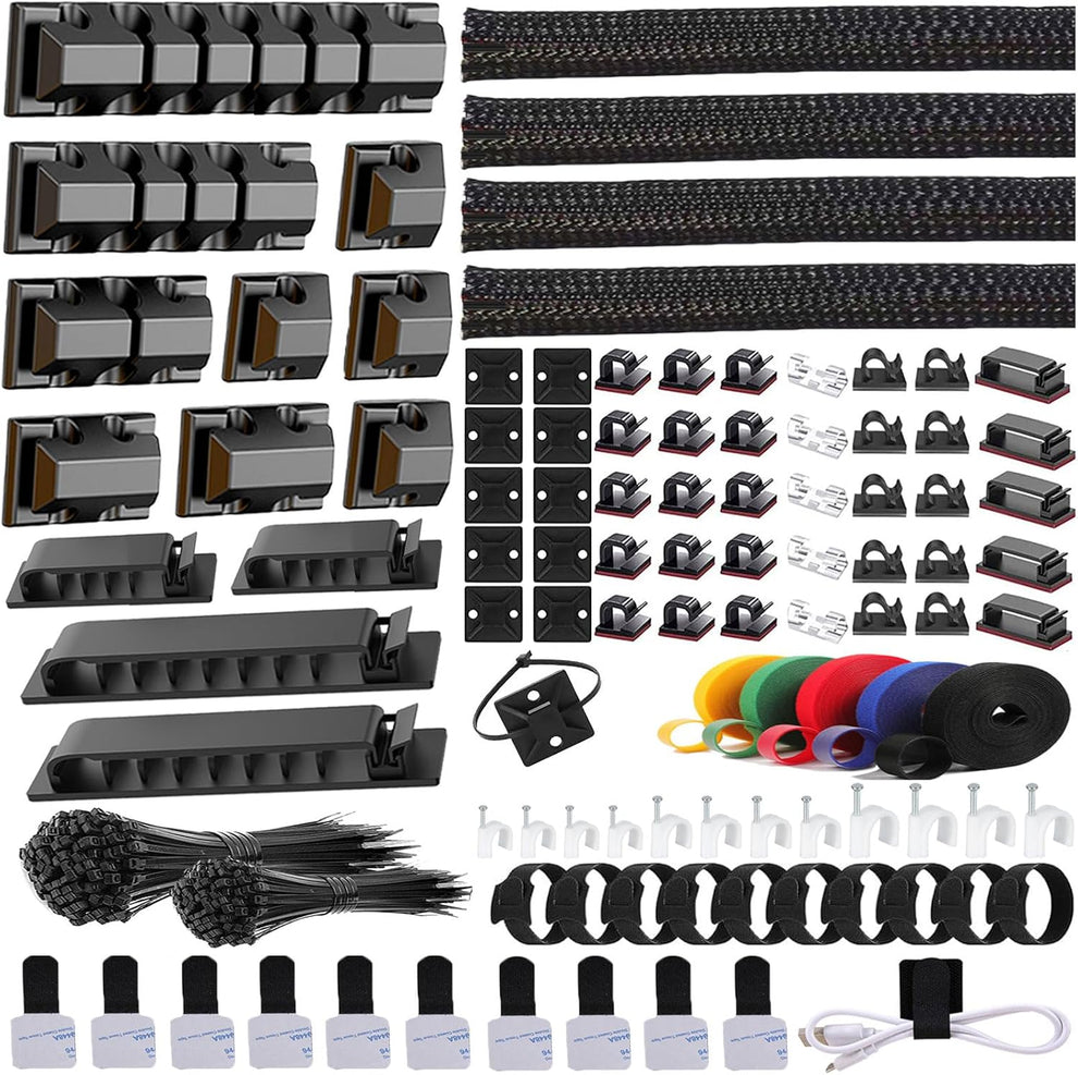 Ultimate Cable Organization Kit - 327 PCS by ELII – GearMustHave