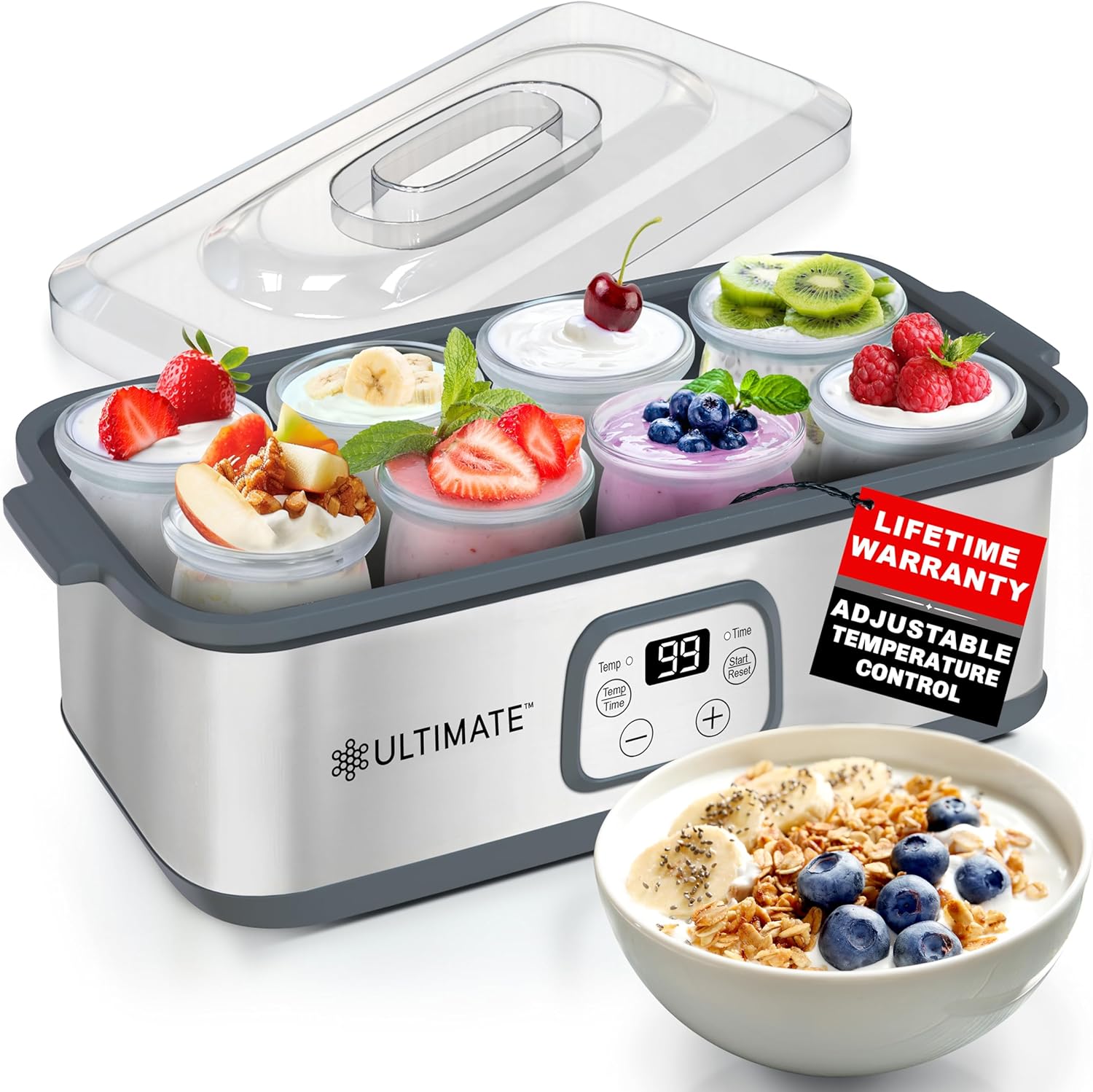 Trillions of Probiotics: Ultimate Yogurt Maker – GearMustHave