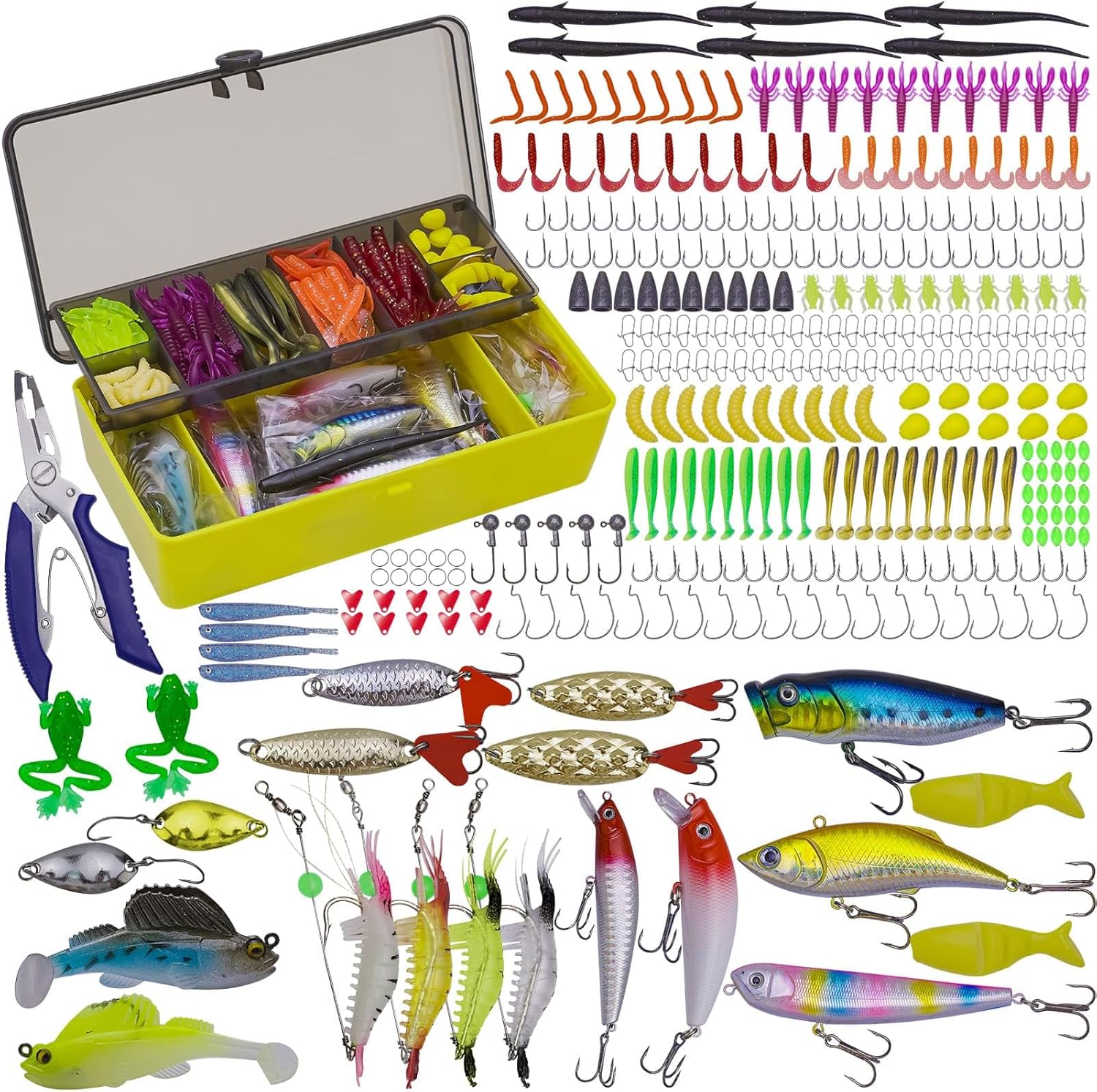 Ronsoile Complete Fishing Tackle Kit – GearMustHave