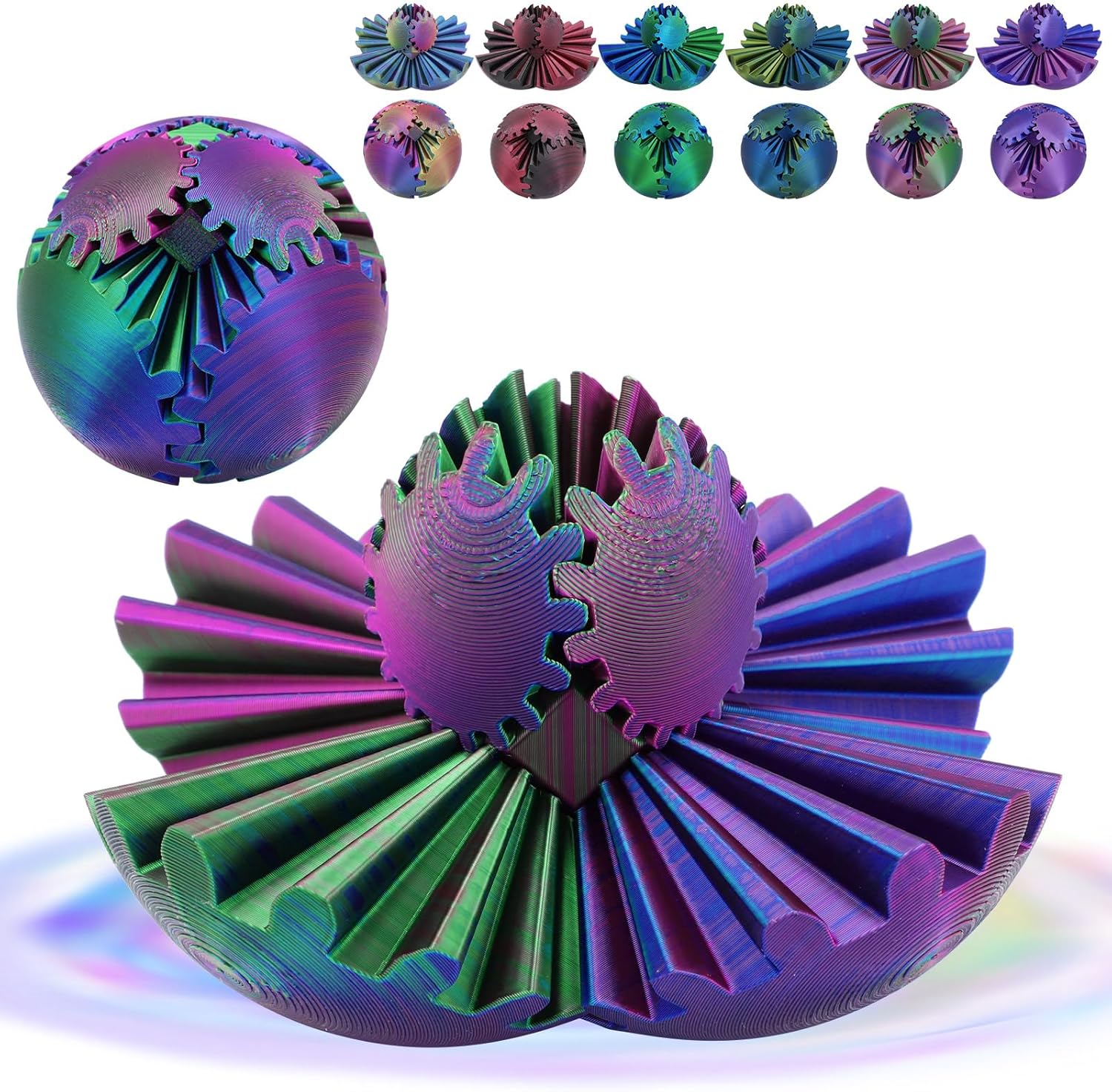 Whirling Wonder Fidget Sphere - Stress Relief Gear – GearMustHave