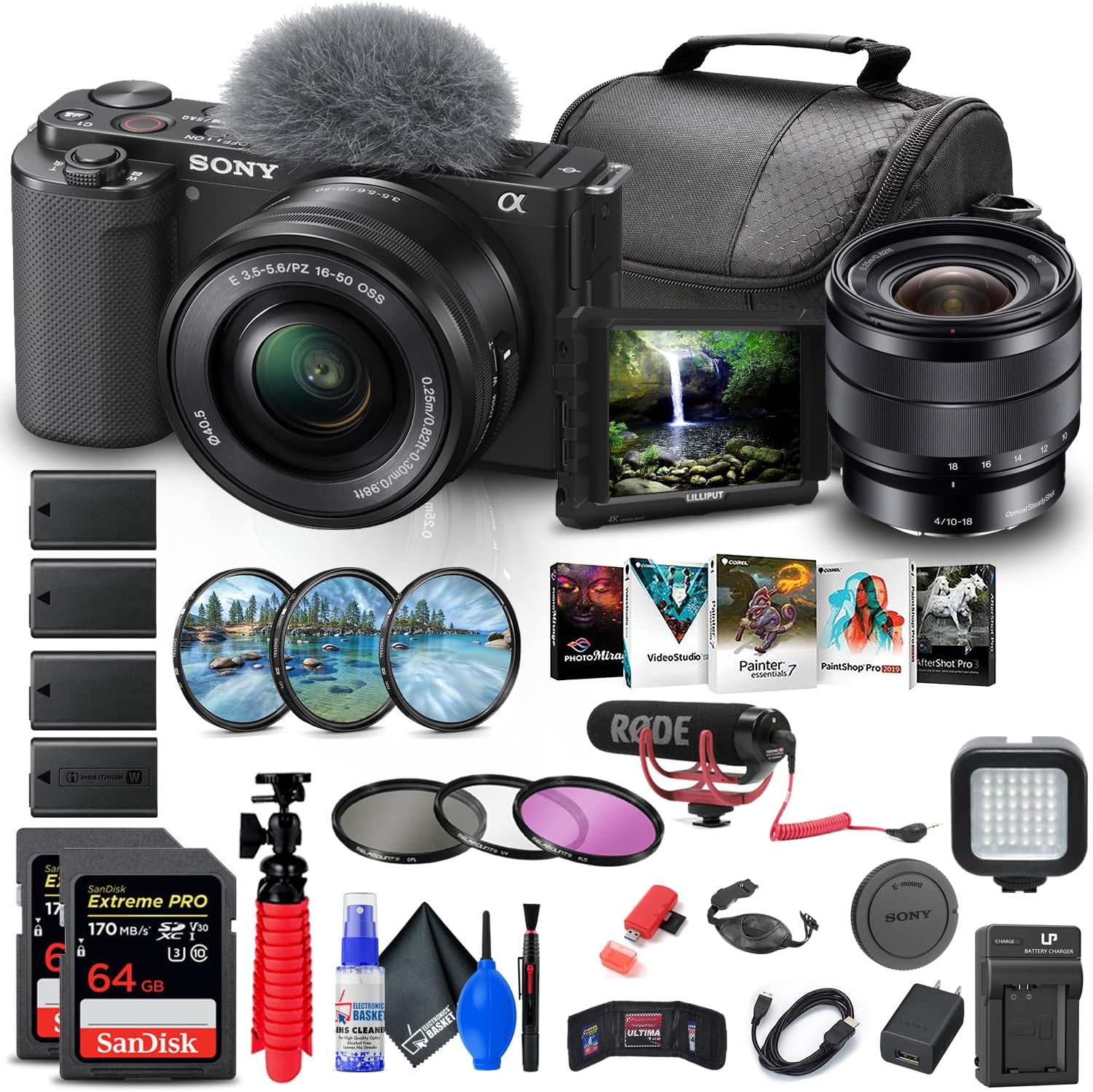 Sony ZV-E10 Mirrorless Camera Bundle: Capture Stunning 4K Shots ...