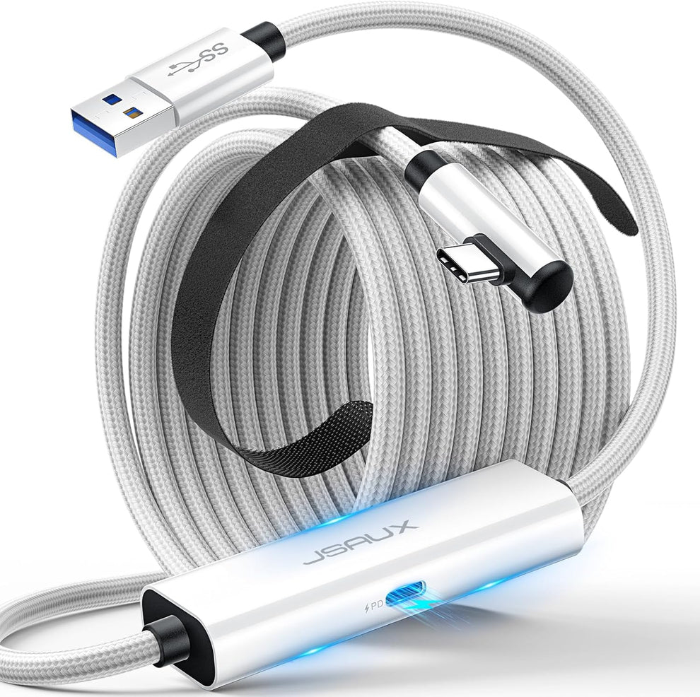 JSAUX 16ft 2-in-1 High Speed Link Cable – GearMustHave