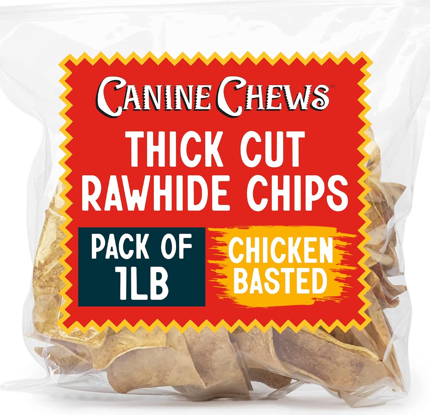 Premium 1lb Chicken Flavored Chew Chips – GearMustHave