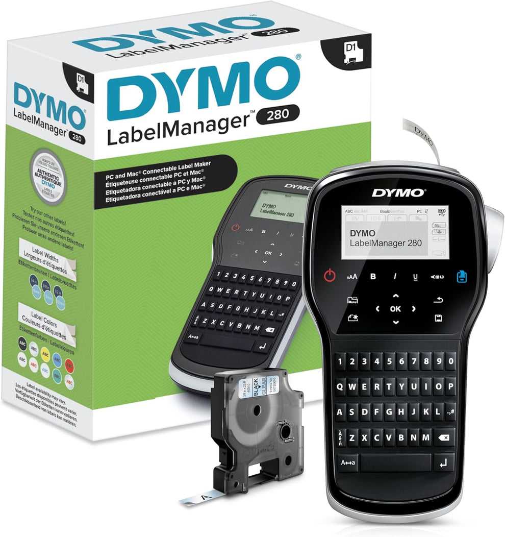 DYMO LabelManager 280: Easy Rechargeable Label Maker – GearMustHave