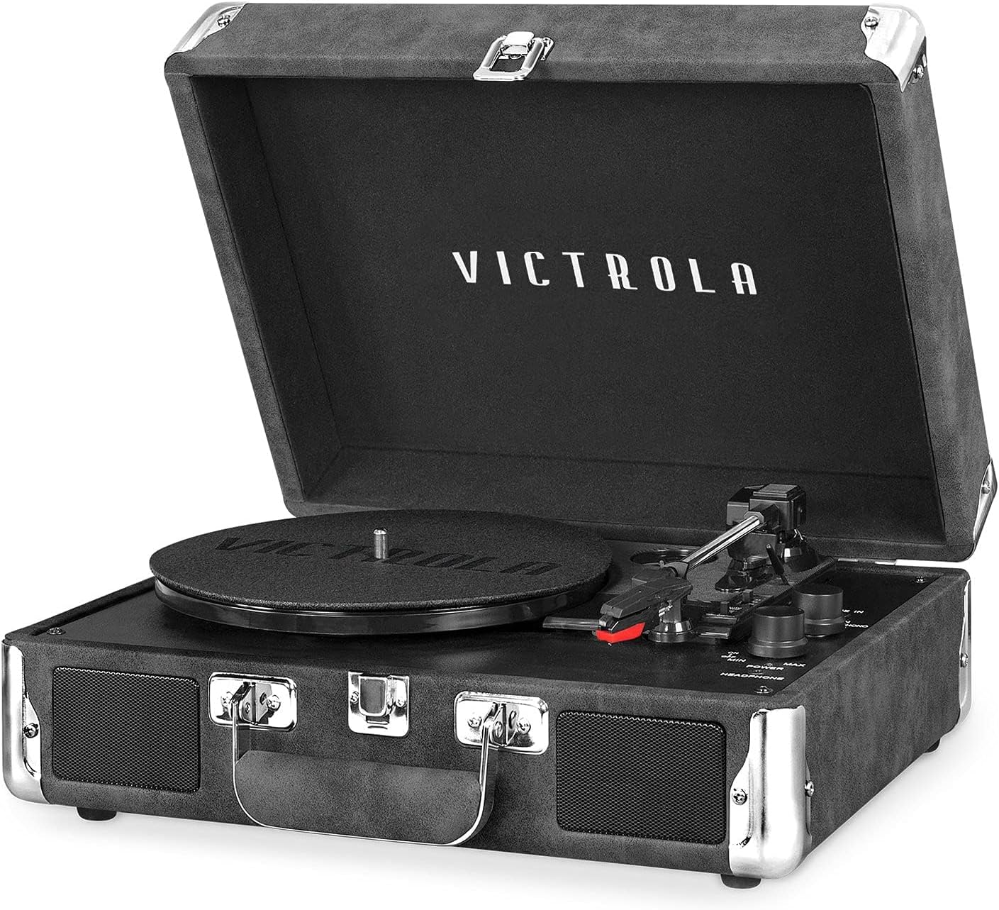 Victrola Vintage Bluetooth Record Player | Upgraded Sound | Gray ...