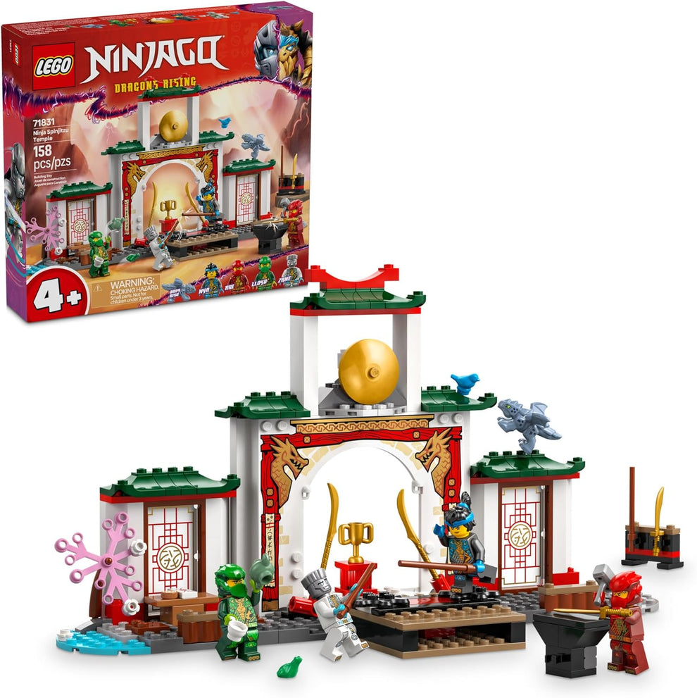 LEGO NINJAGO Ninja Spinjitzu Temple Playset for Kids Ages 4 – GearMustHave