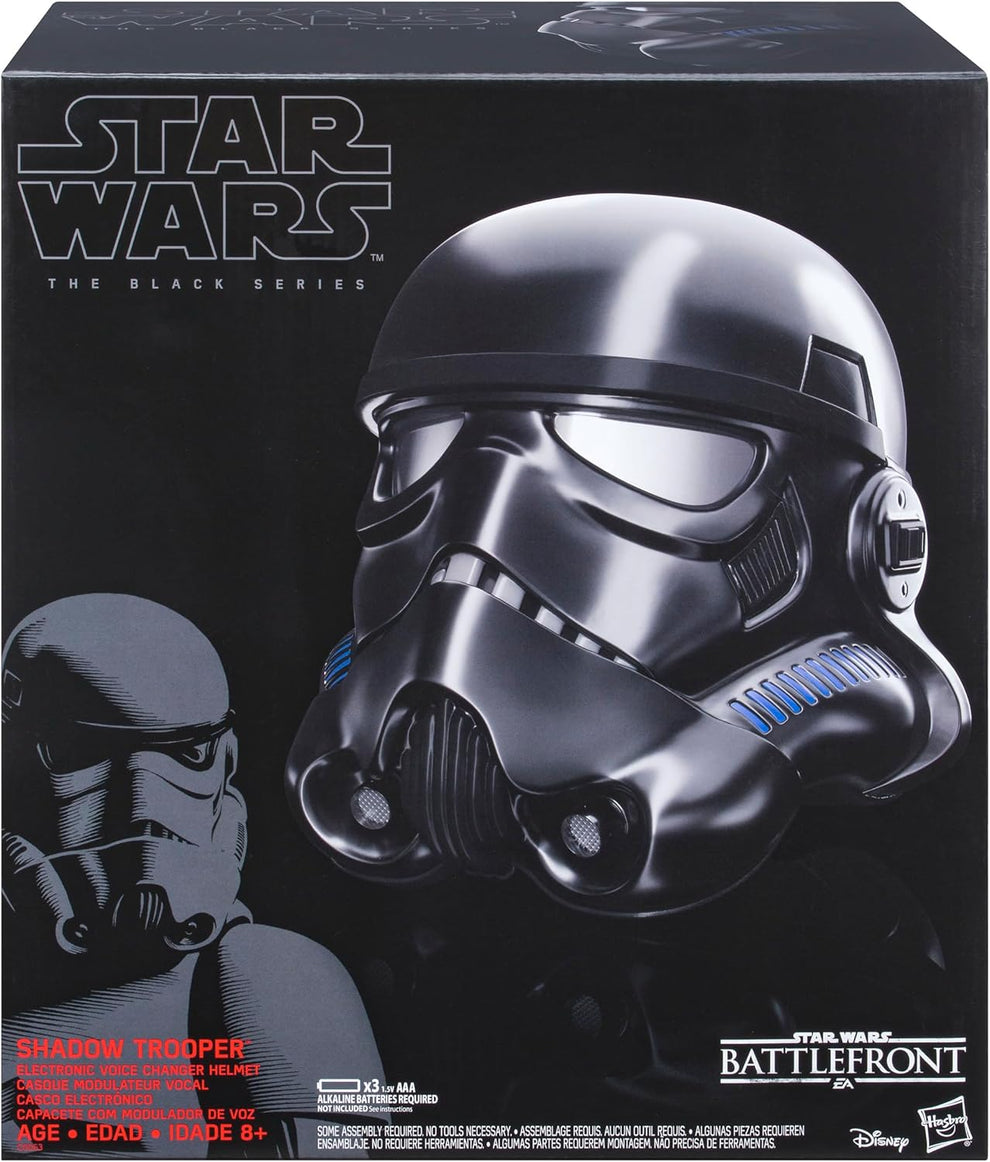 STAR WARS Black Series Shadow Trooper Helmet by Hasbro - Premium Elect ...