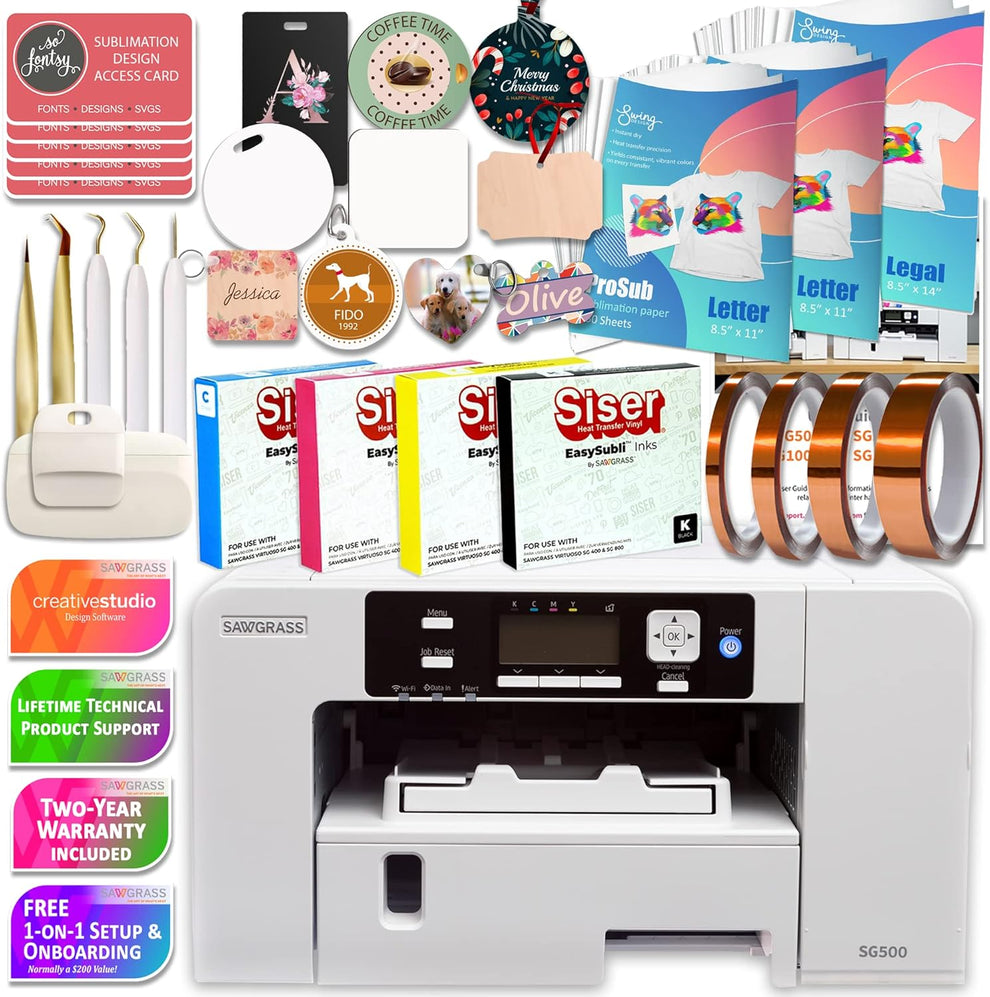 Sawgrass SG500 Bundle - Everything You Need to Sublimate! – GearMustHave