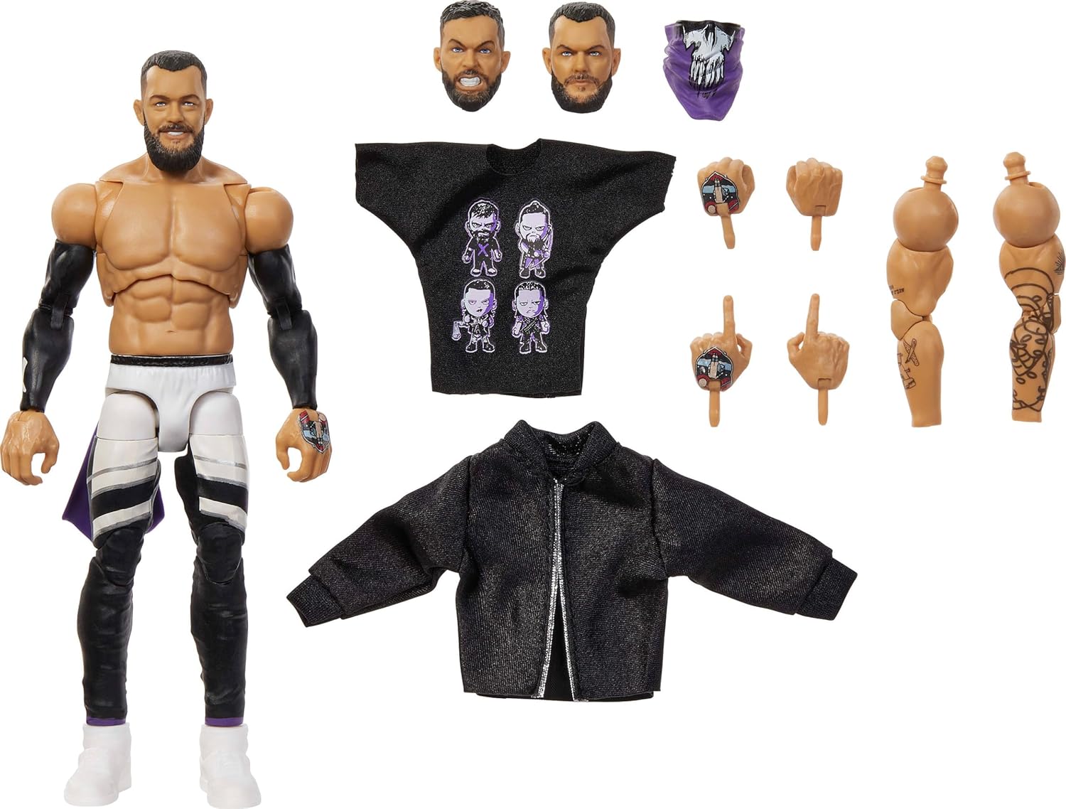 Mattel WWE Ultimate Edition Finn Balor Action Figure Set – GearMustHave