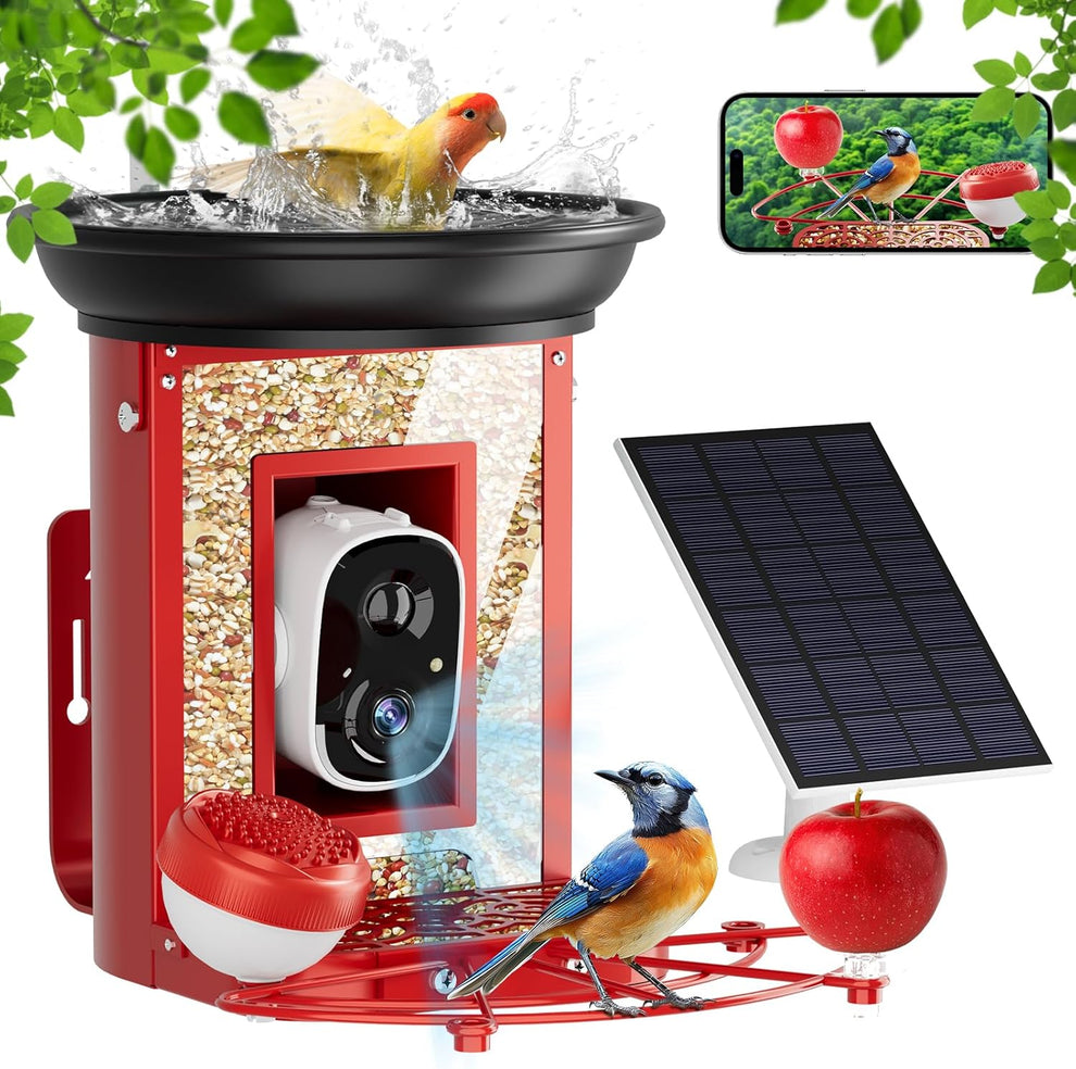 Smart HD Bird Feeder with Species ID & Motion Detection – GearMustHave