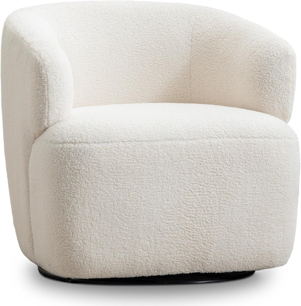 SOFTHION Swivel Sherpa Accent Chair - Cozy Comfort – GearMustHave