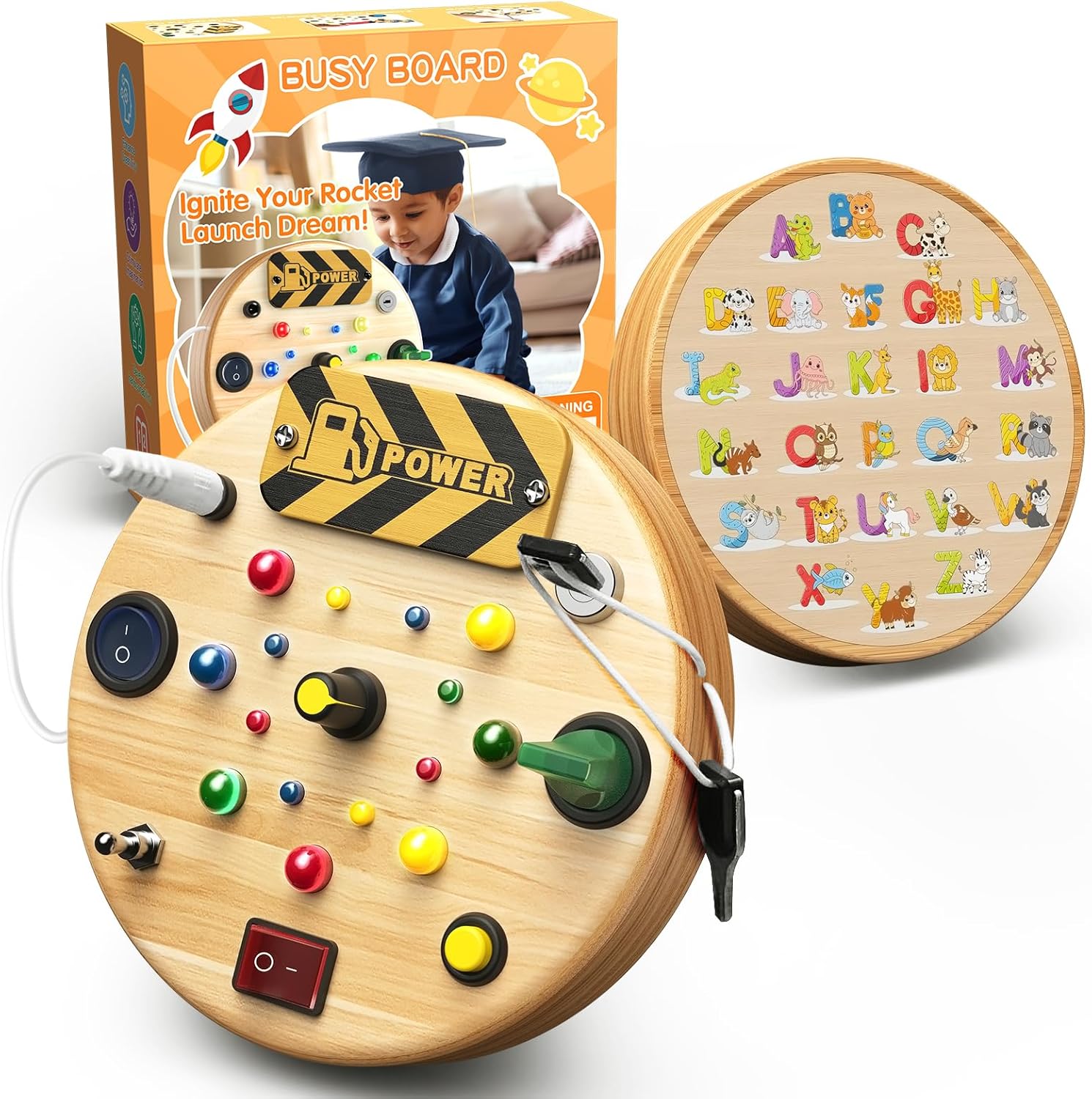 Interactive LED Switch Board - Fine Motor Skills Development – GearMustHave