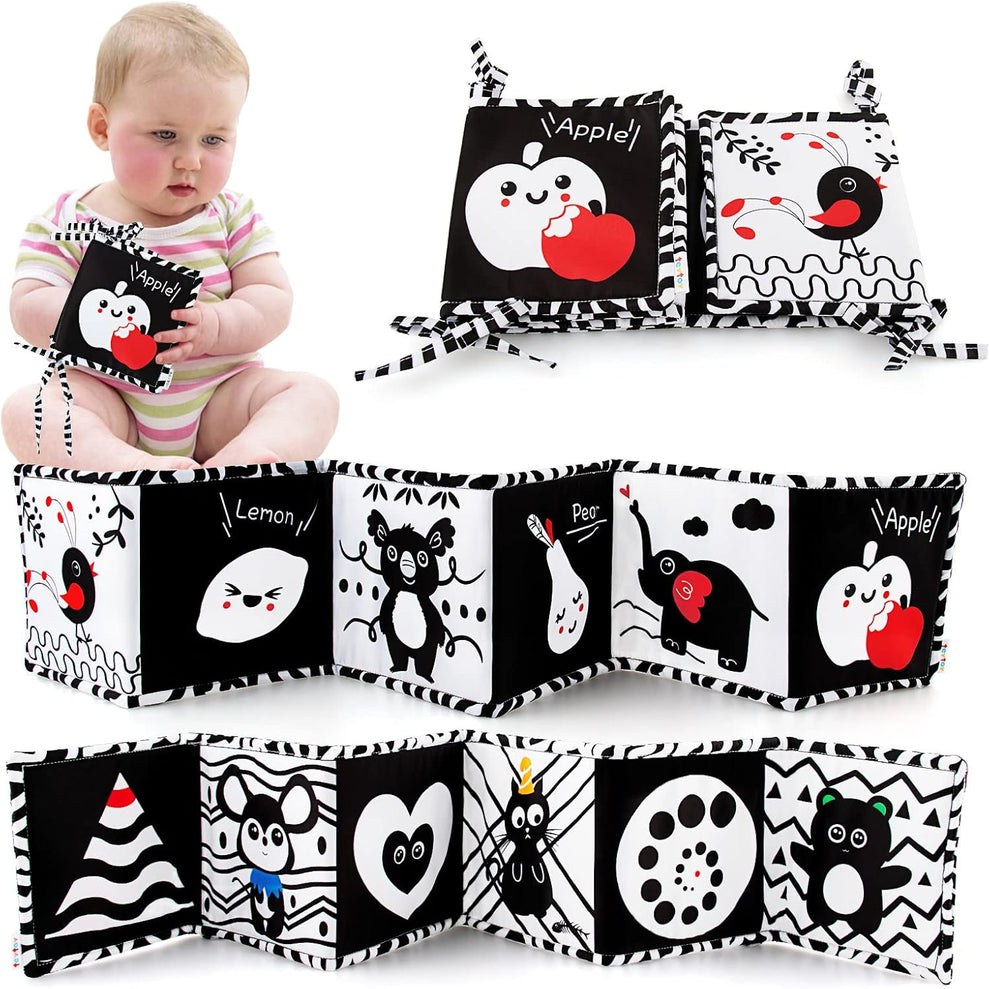 teytoy High Contrast Baby Book: Boost Brain Development – GearMustHave