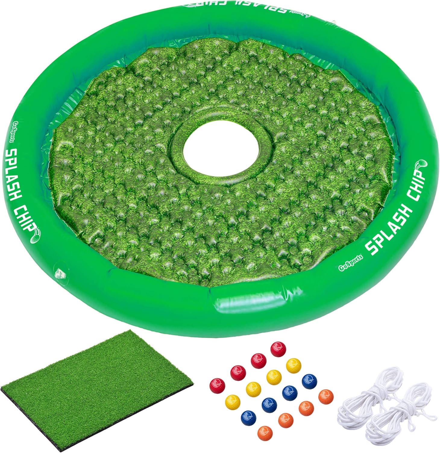 GoSports Splash Chip Floating Golf Game - Ultimate Pool Golf Fun ...