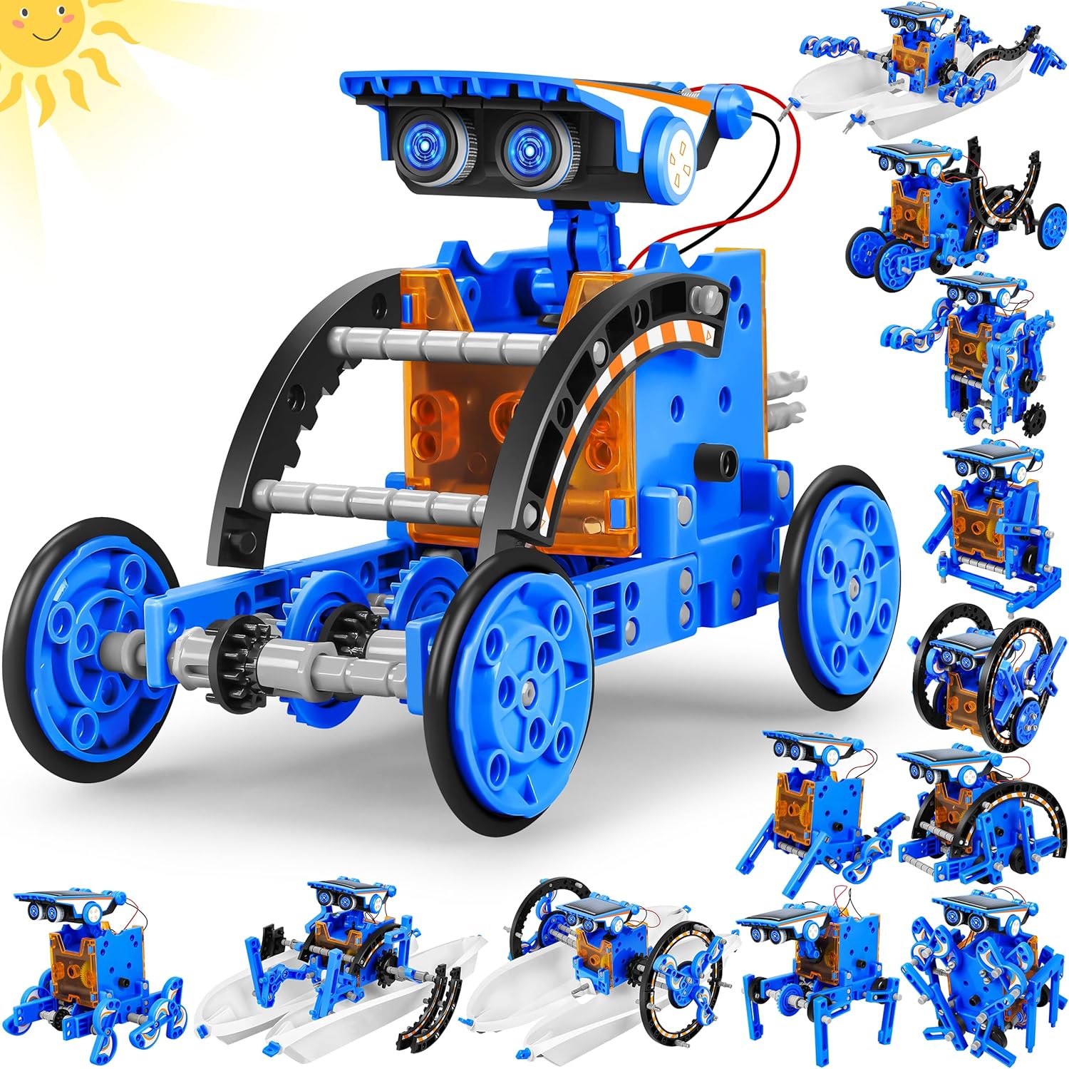 STEM Solar Power Robotics Kit - Build, Learn, Play! – GearMustHave