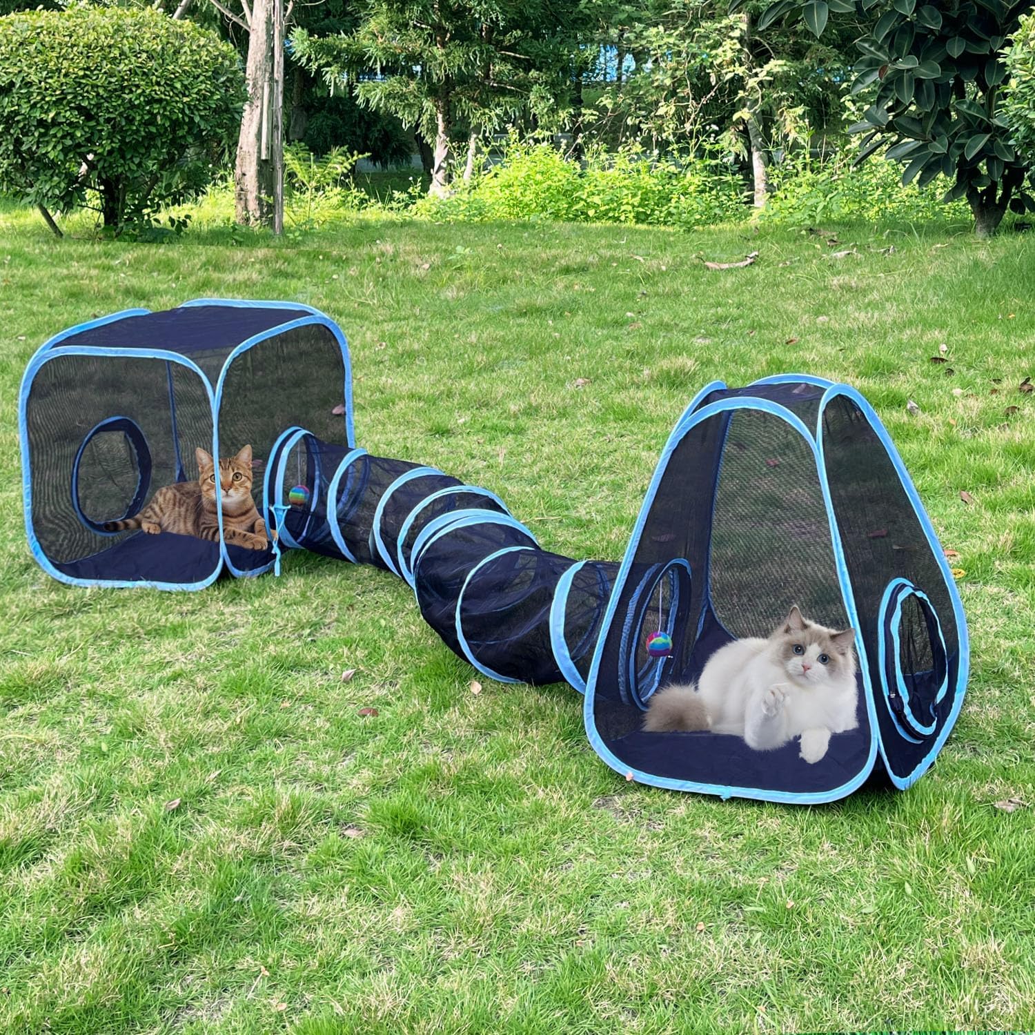 Collapsible Outdoor Cat Playpen - Fun for All Pets! – GearMustHave