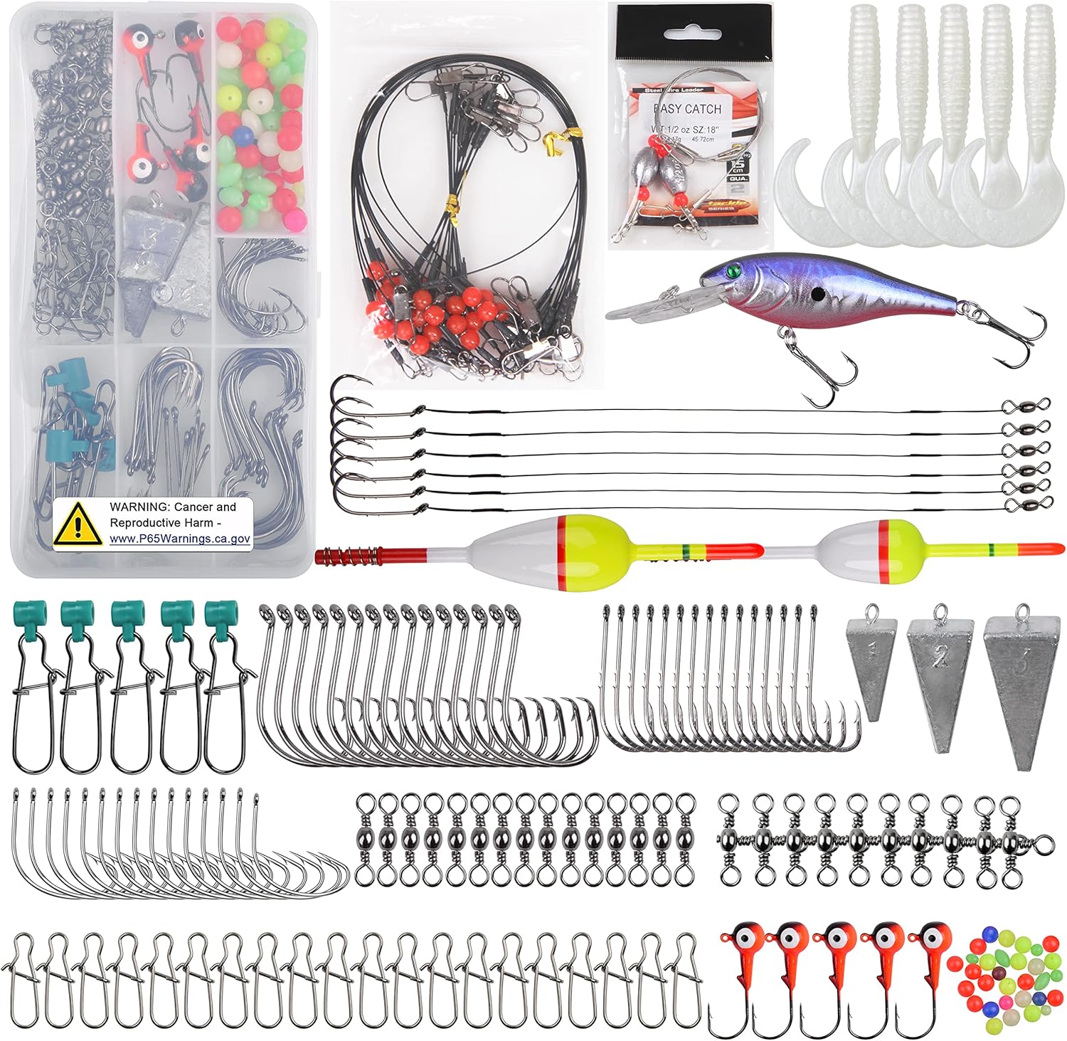 Ultimate 161pcs Saltwater Fishing Kit by SILANON – GearMustHave