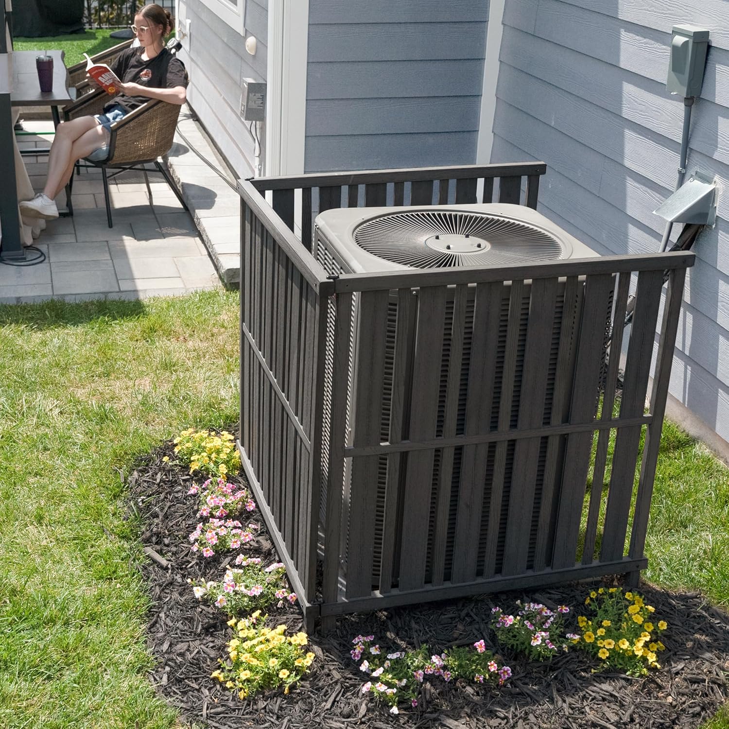 Air Conditioner Privacy Screen - Conceal AC Unit – GearMustHave