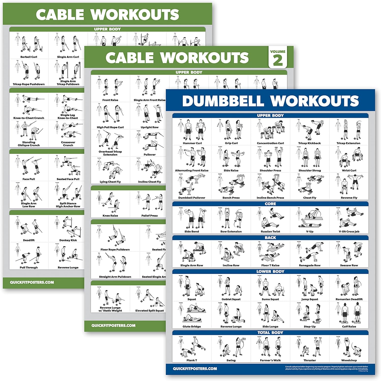 Ultimate Home Gym Visual Guides by Palace Learning – GearMustHave