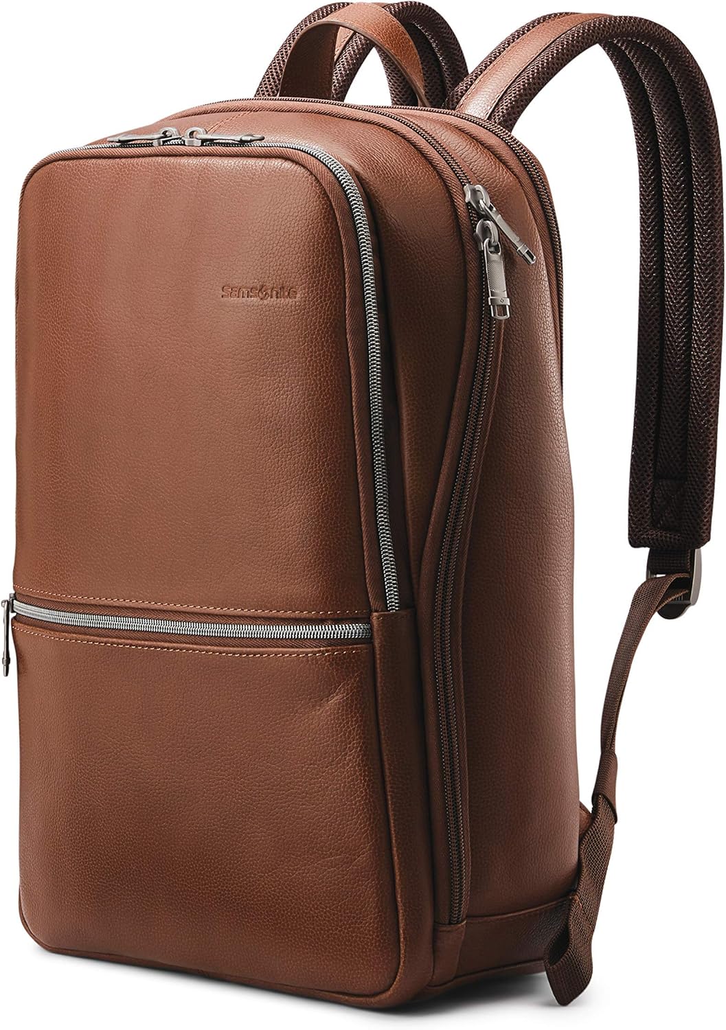 Samsonite Classic Leather Slim Backpack - Stylish & Compact – GearMustHave
