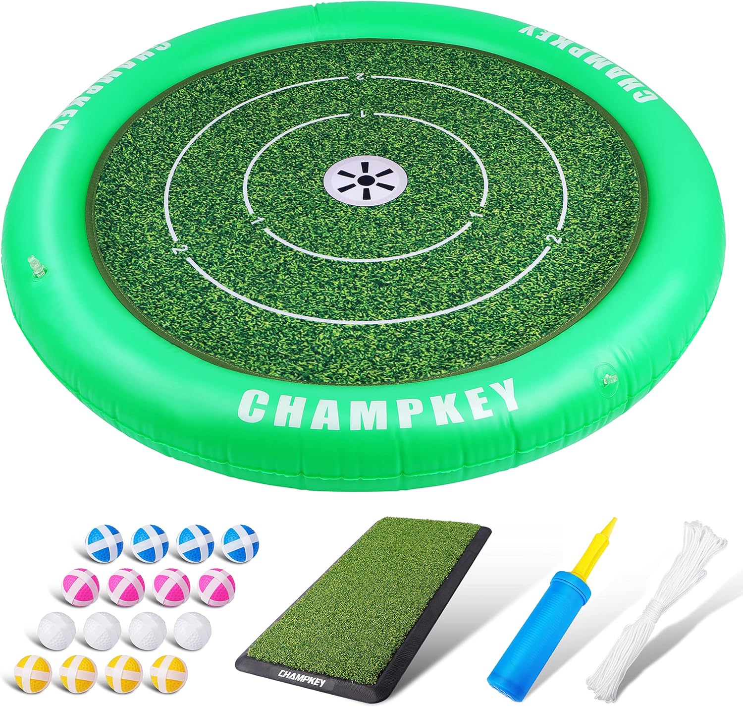 Premium Floating Golf Chipping Green Set - Improve Your Short Game ...