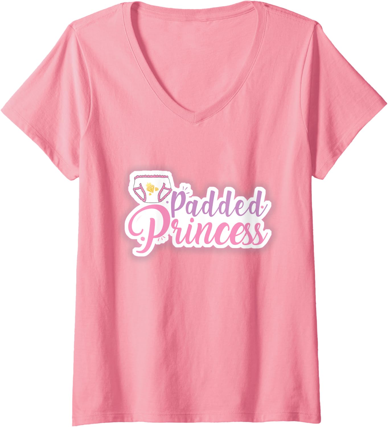 Princess Frilly ABDL V-Neck Tee - All-Day Comfort! – GearMustHave